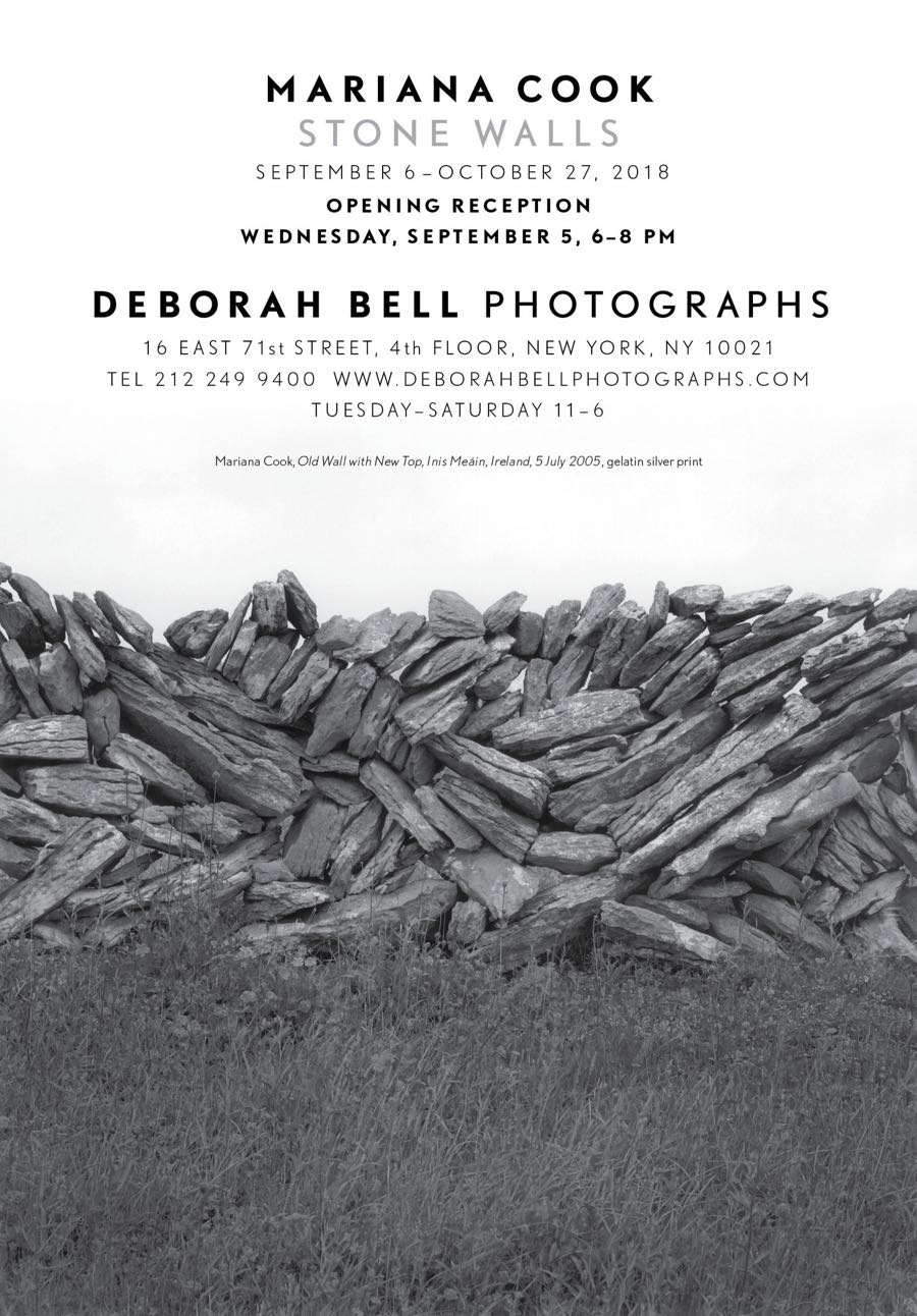 Show to See: Stone Walls by Mariana Cook - Elena BowesElena Bowes